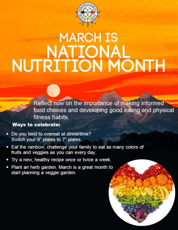 March Is National Nutrition Month. – IDHC