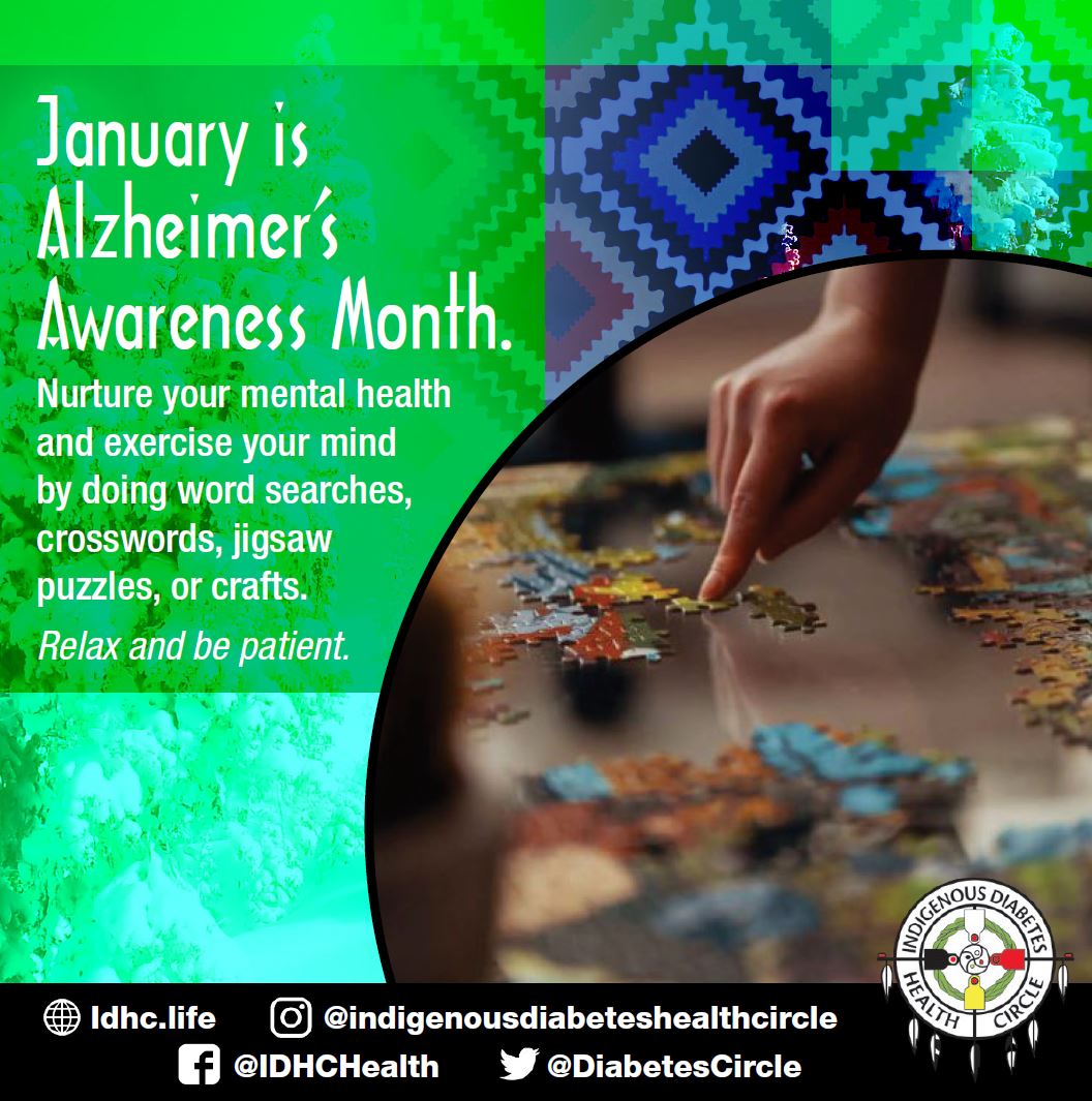 January is Alzheimer's Awareness Month. – IDHC